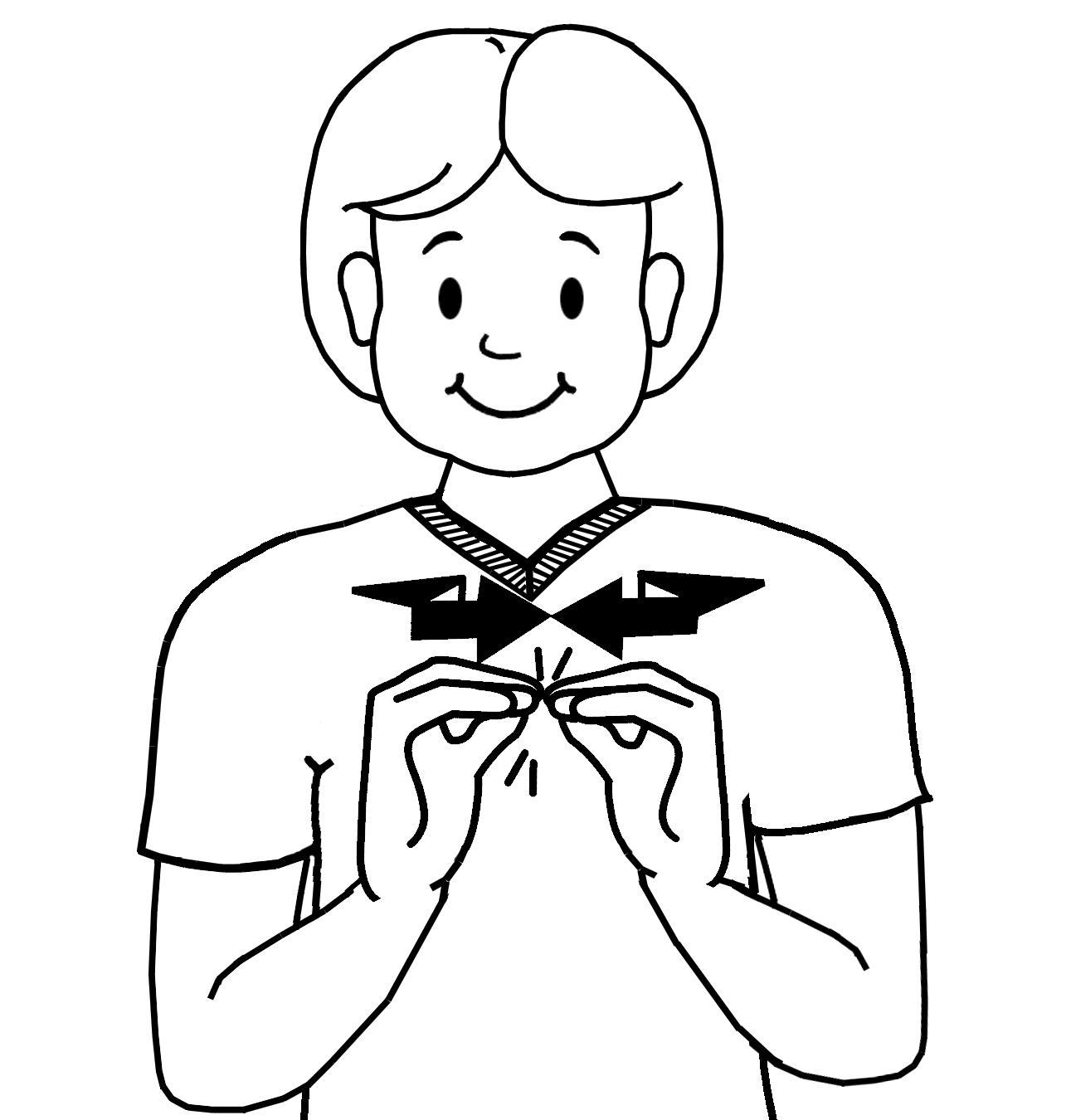 Kisses Sign Language